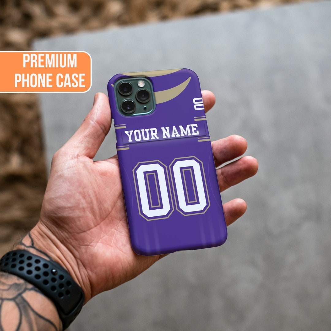 Personalized College Football Jersey Phone Case, iPhone 15 14 13 12 11 ...