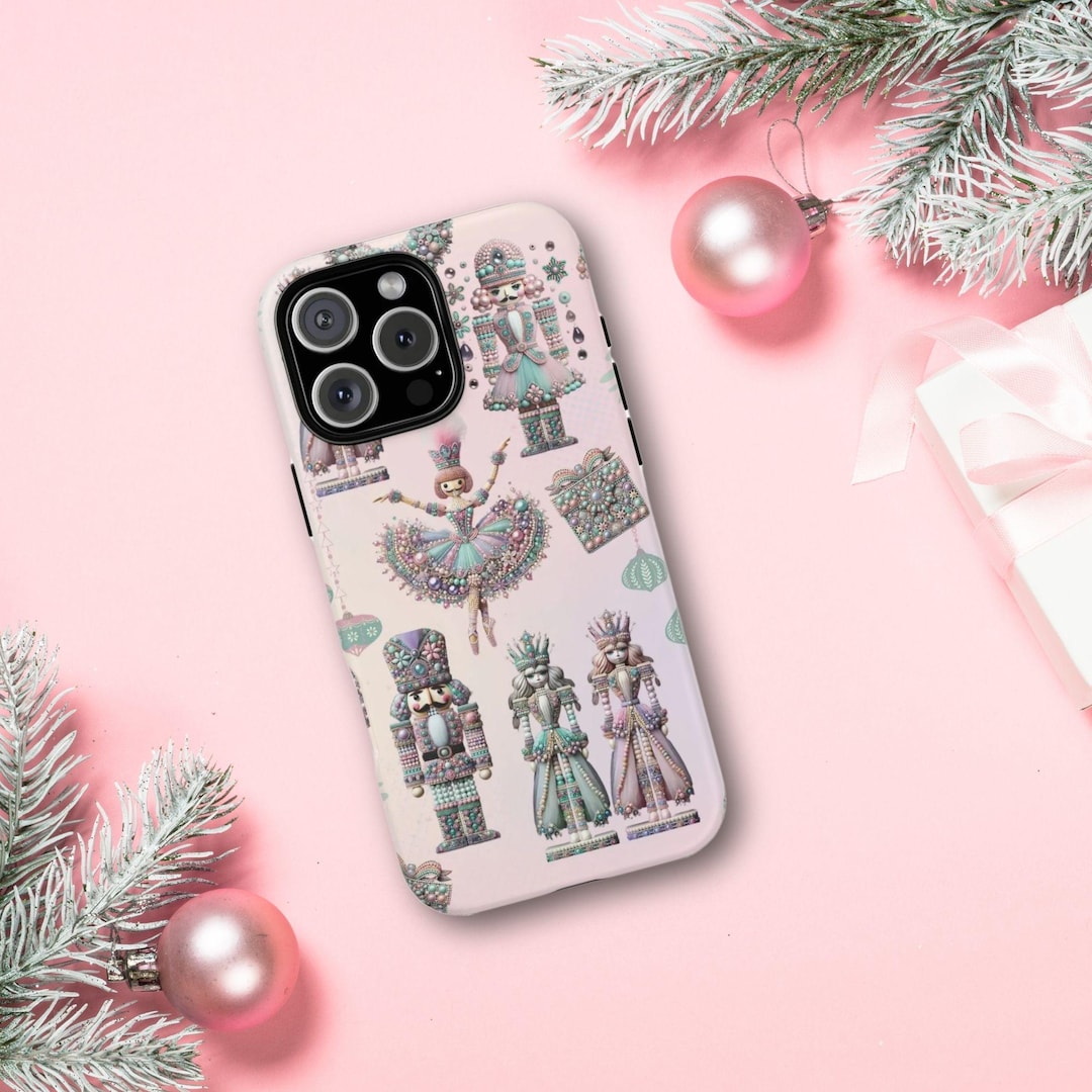 Pastel Nutcracker Ballet Phone Case for iPhone 16 15 14 13 12 11 Pro ...