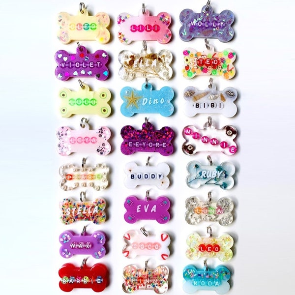 Resin Dog Tag - Etsy Canada