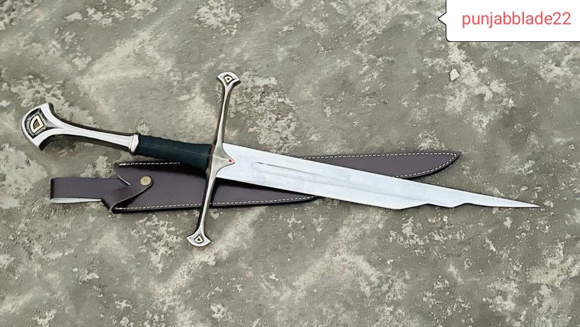 Custom Sword Viking Style Handmade Hand Forged Steel Narsil - Etsy