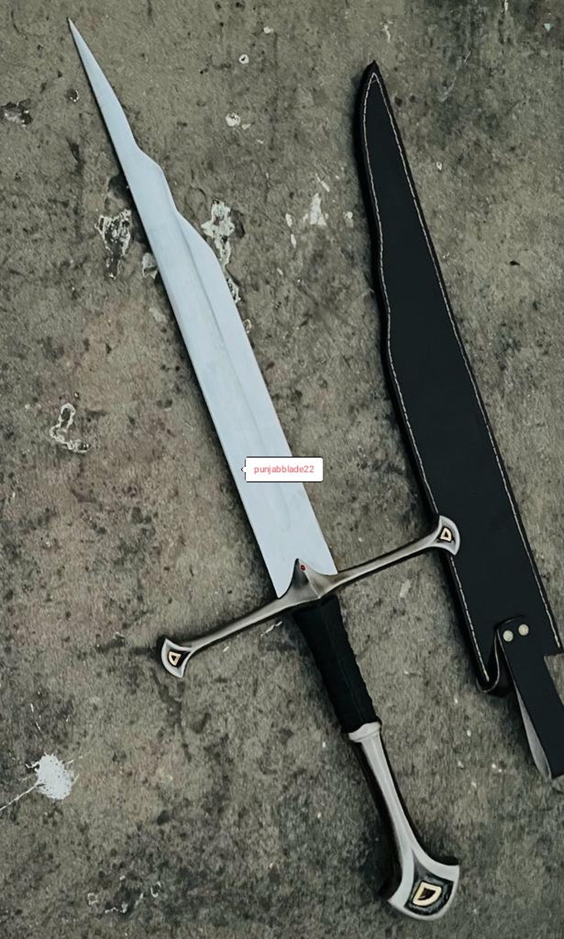 Custom Sword Viking Style Handmade Hand Forged Steel Narsil - Etsy