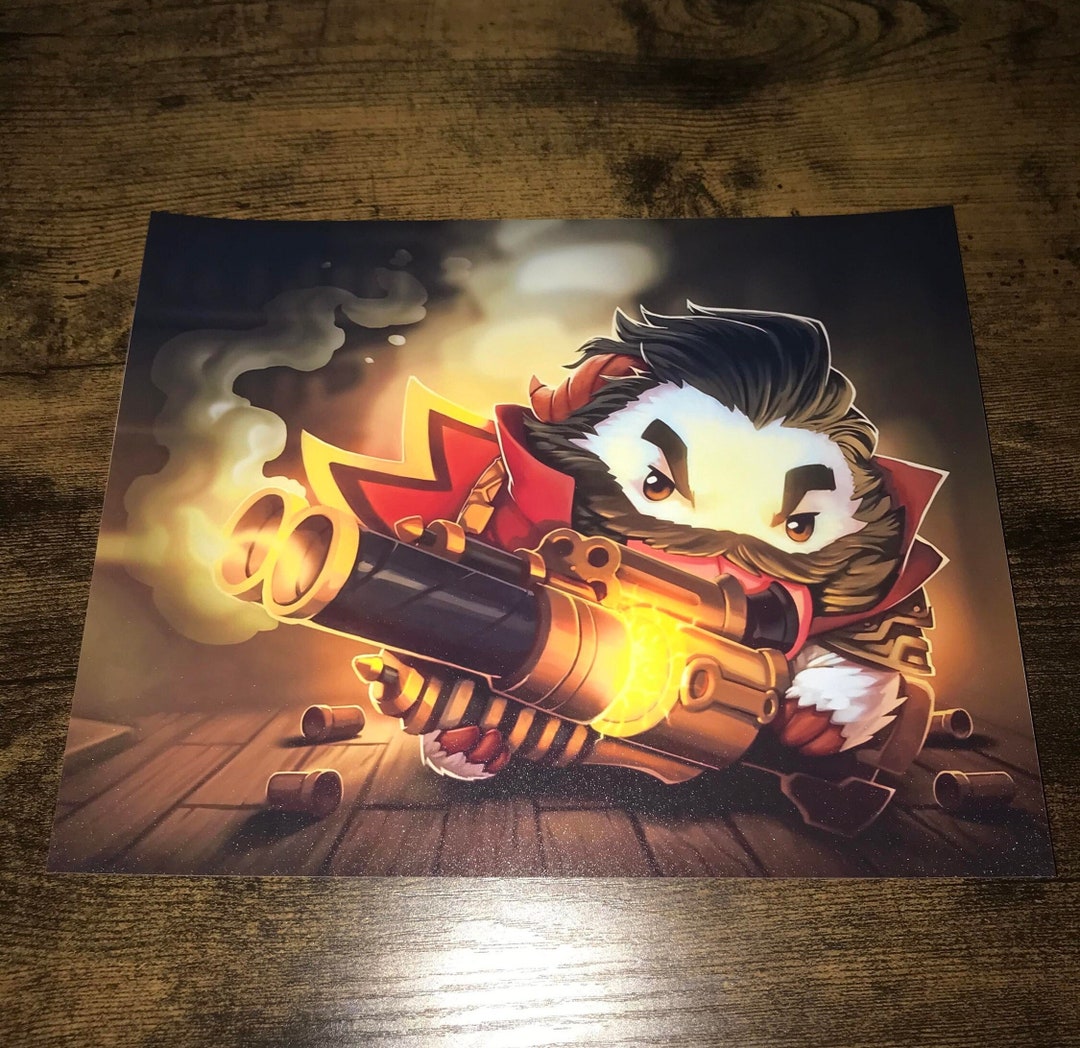 Poro Graves Print League of Legends 10x8 Poster - Etsy