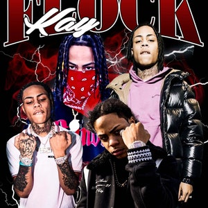 Kay Flock T Shirt Design PNG Instant Download 300 Dpi - Etsy