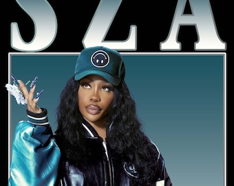Sza Png ,SZA Bootleg T-shirt Design, Digital File, 300 DPI, PNG File ...