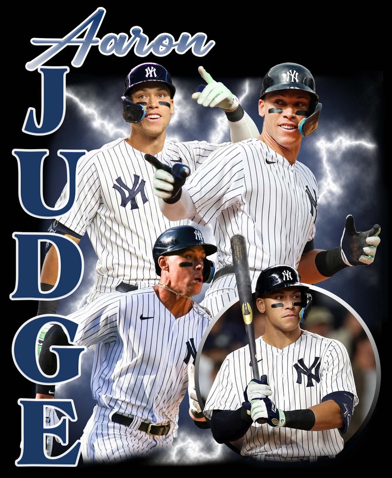 Aaron Judge T Shirt Design PNG Instant Download 300 Dpi - Etsy UK