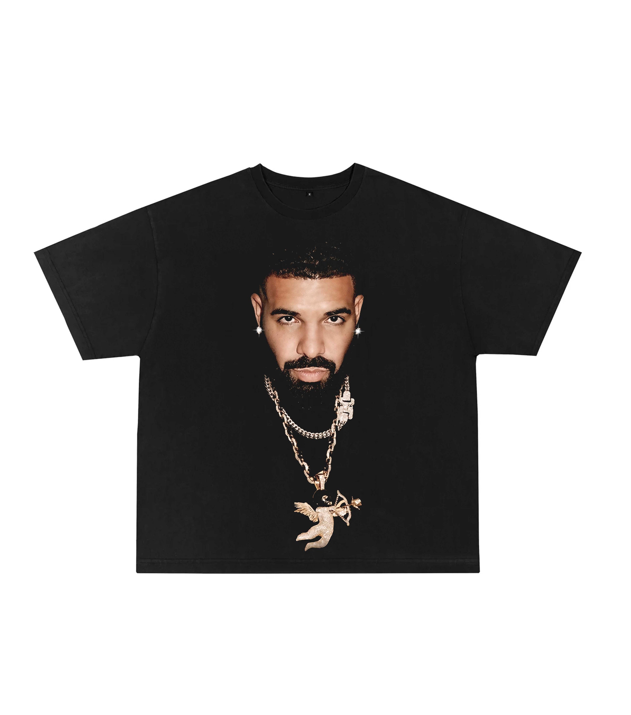 Drake PNG T-SHIRT |rap Tee Jumbo Graphic Print Savage Mode |rare Hip ...
