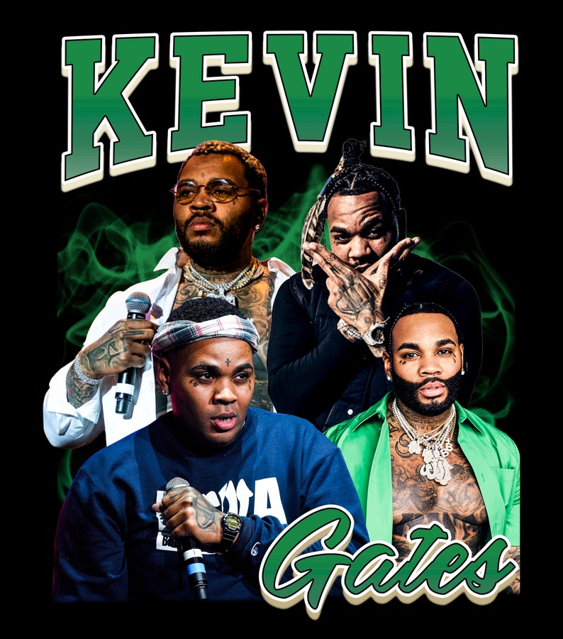 Kevin Gates T Shirt Design PNG Instant Download 300 Dpi - Etsy