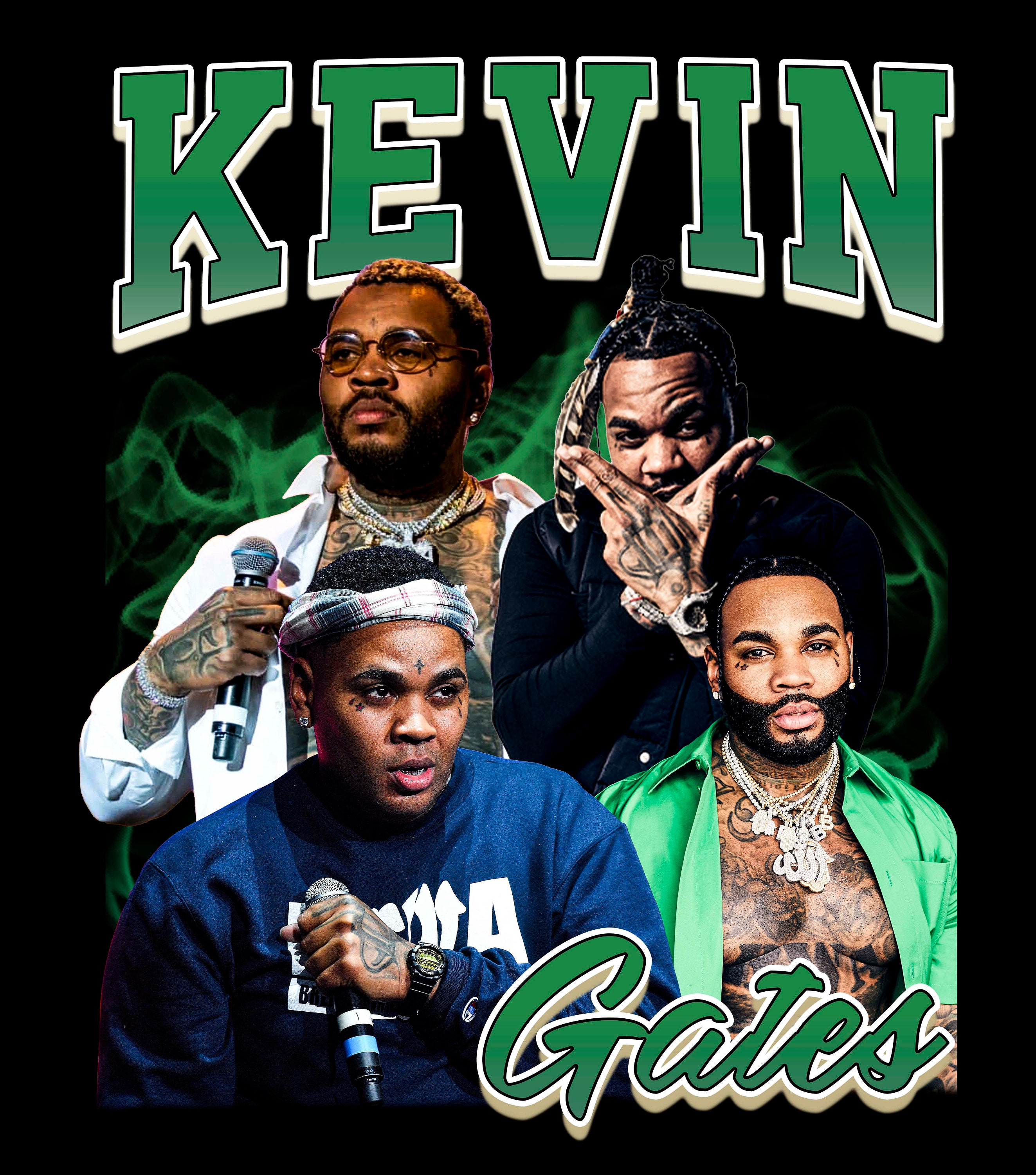 Kevin Gates T Shirt Design PNG Instant Download 300 Dpi - Etsy