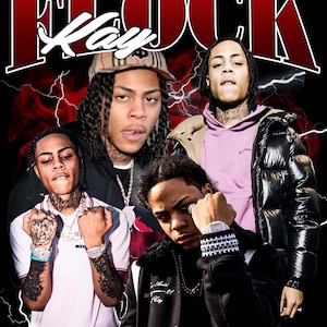 Kay Flock T Shirt Design PNG Instant Download 300 Dpi - Etsy