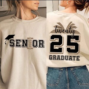 2025 Graduate Shirt, Senior 2025 Graduate Sweatshirt, Class of 2025 ...