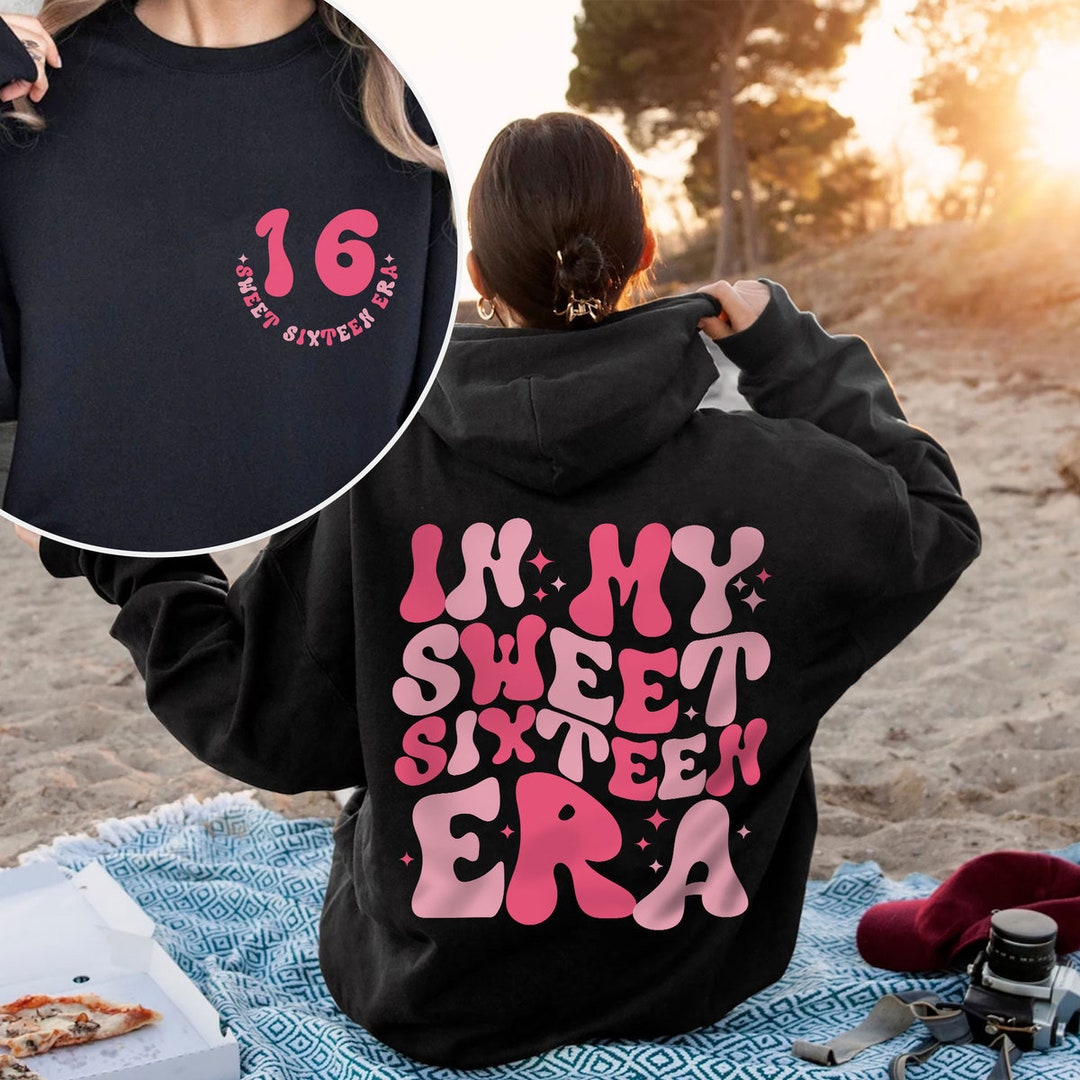 In My Sweet Sixteen Era Shirt, Sweet 16 Shirt, Custom Birthday Girl ...
