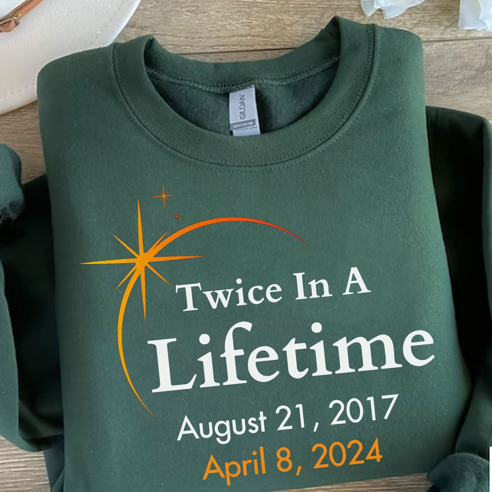 2024 Eclipse Shirts Twice in A Lifetime Solar Eclipse T-shirts April ...