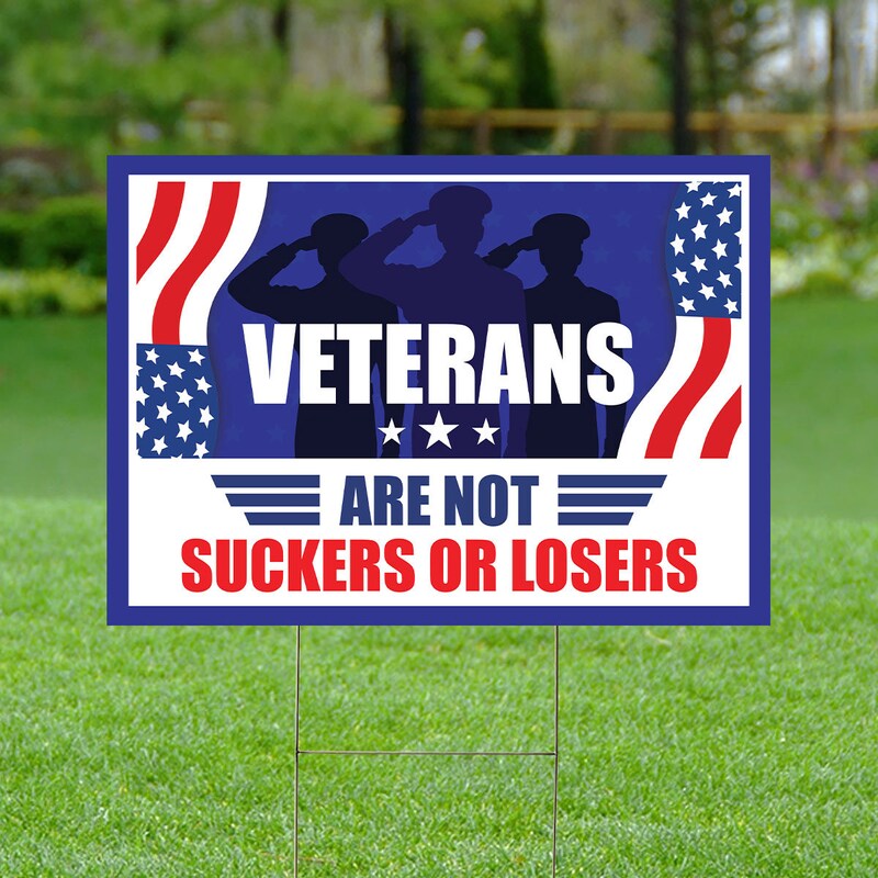 Veteran Protest Signs - Etsy