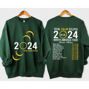 Solar Eclipse T-shirt - Solar Eclipse 2024 Sweatshirt - April 8th ...