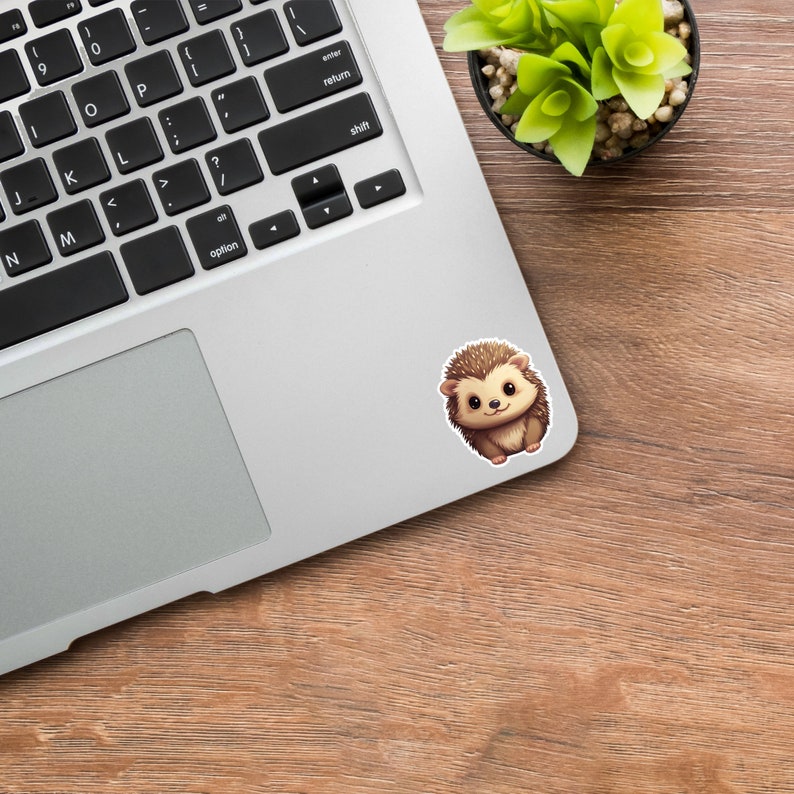 Hedgehog Sticker Cute Hedgehog Kawaii Hedgehog Stickers - Etsy