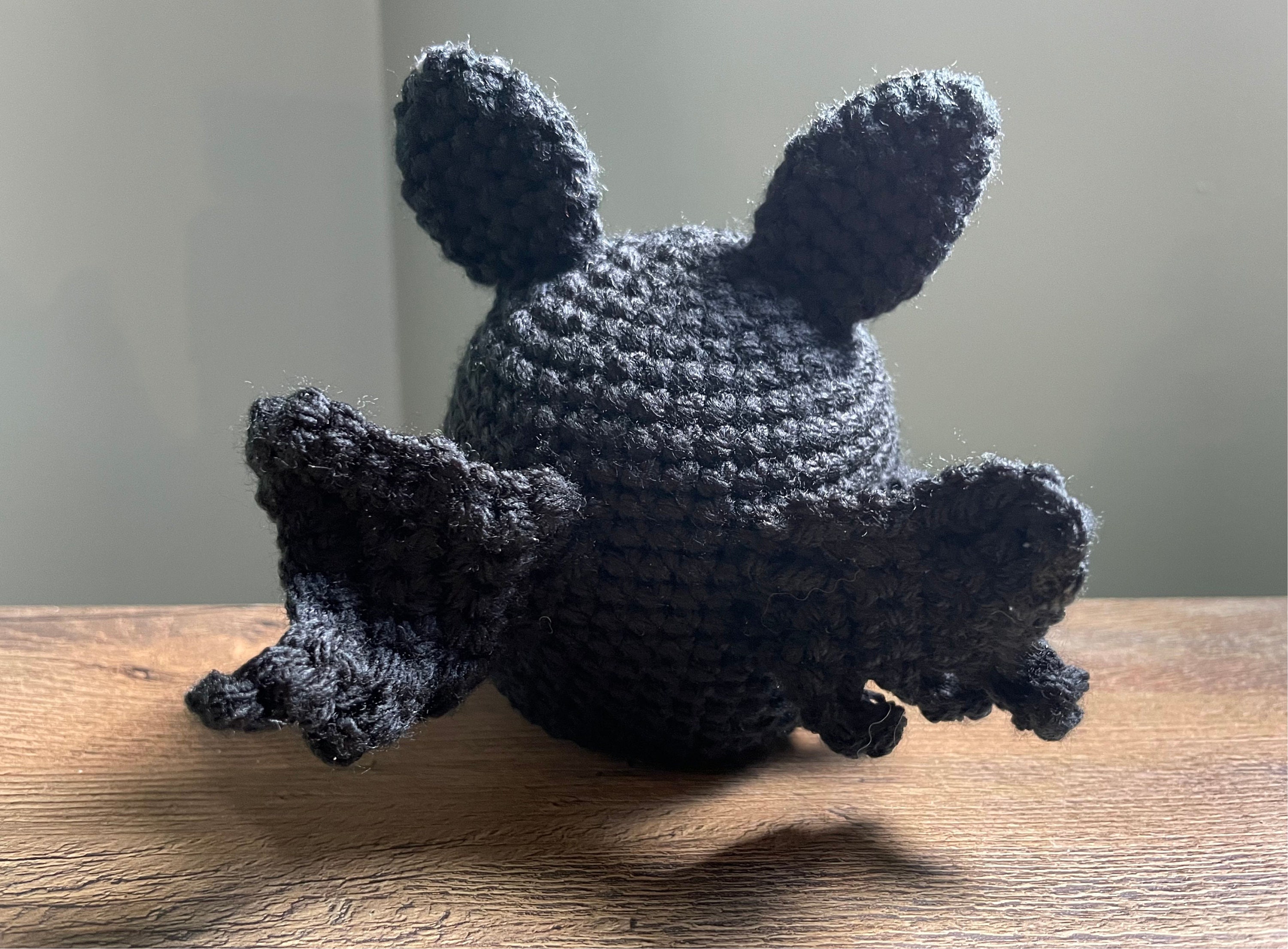 Chibi Mothman Crocheted Amigurumi Stuffed Animal - Etsy