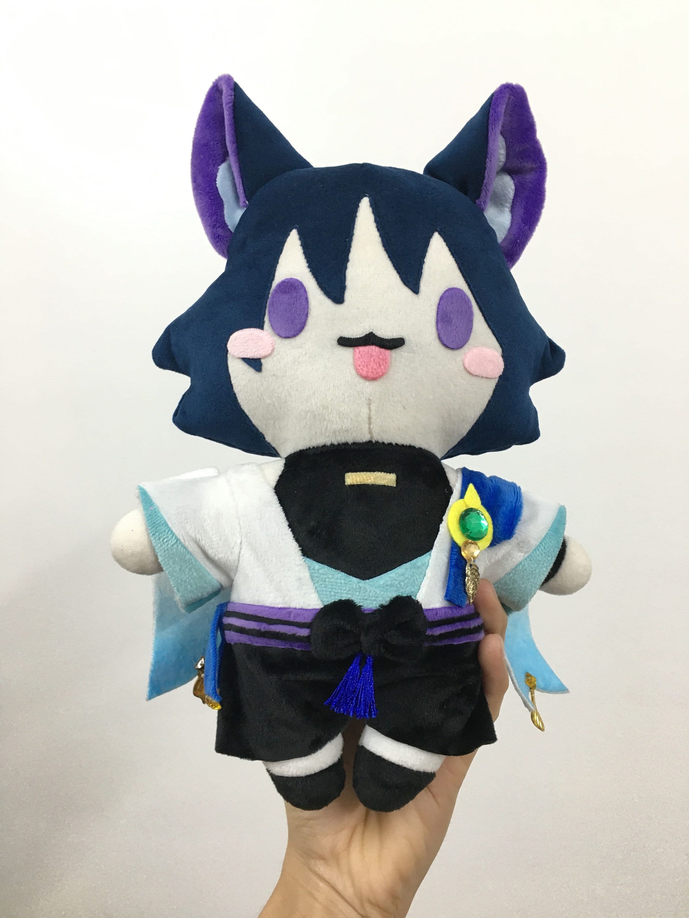 Genshin Impact Plush, Scaramouche GI Plush, Scaramouche Cat Plush Doll ...