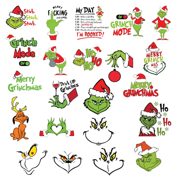 Grinch svg - Etsy