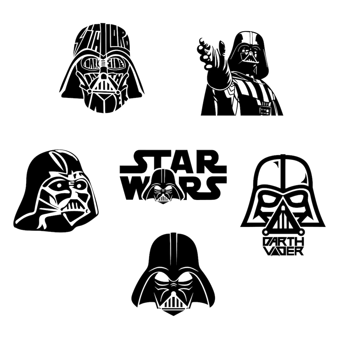 Darth Vader Svg Star Wars Svg Star Wars Svg Bundle Star Wars Squad Goal Svg Star Wars