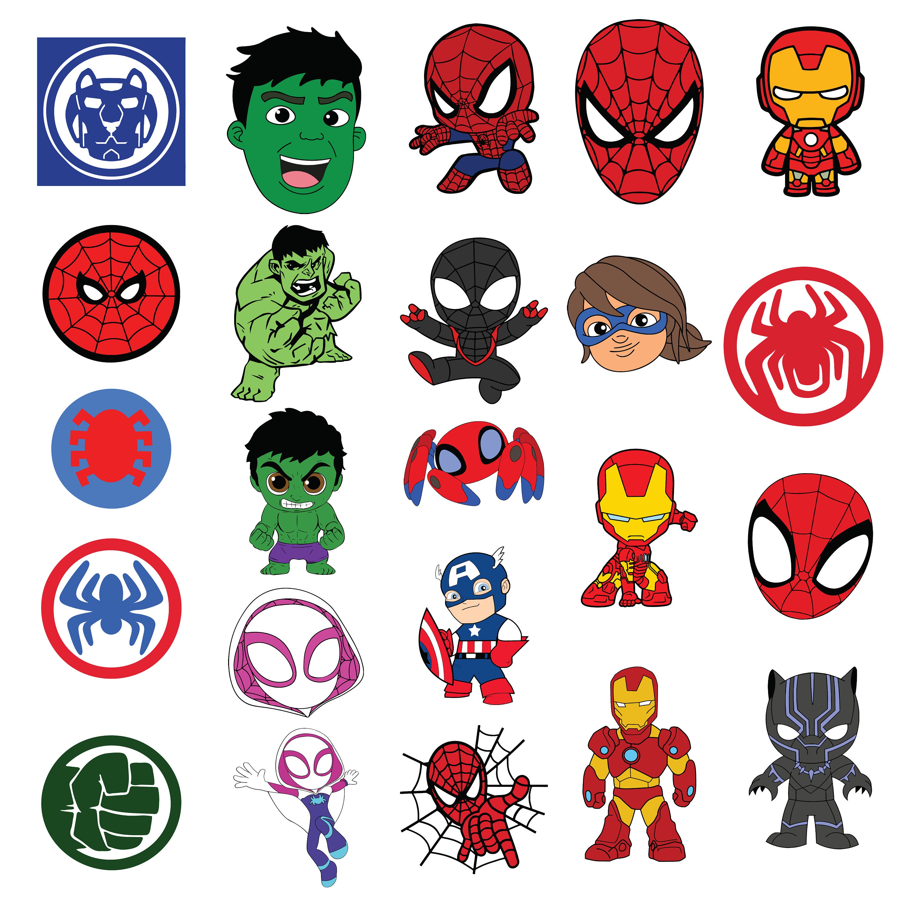 Spidey and His Amazing Friends SVG Bundle, Spidey Birthday, Spidey ...