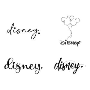 Disneyland Text SVG, Disneyland Alphabet SVG, Disneyland Font Svg ...