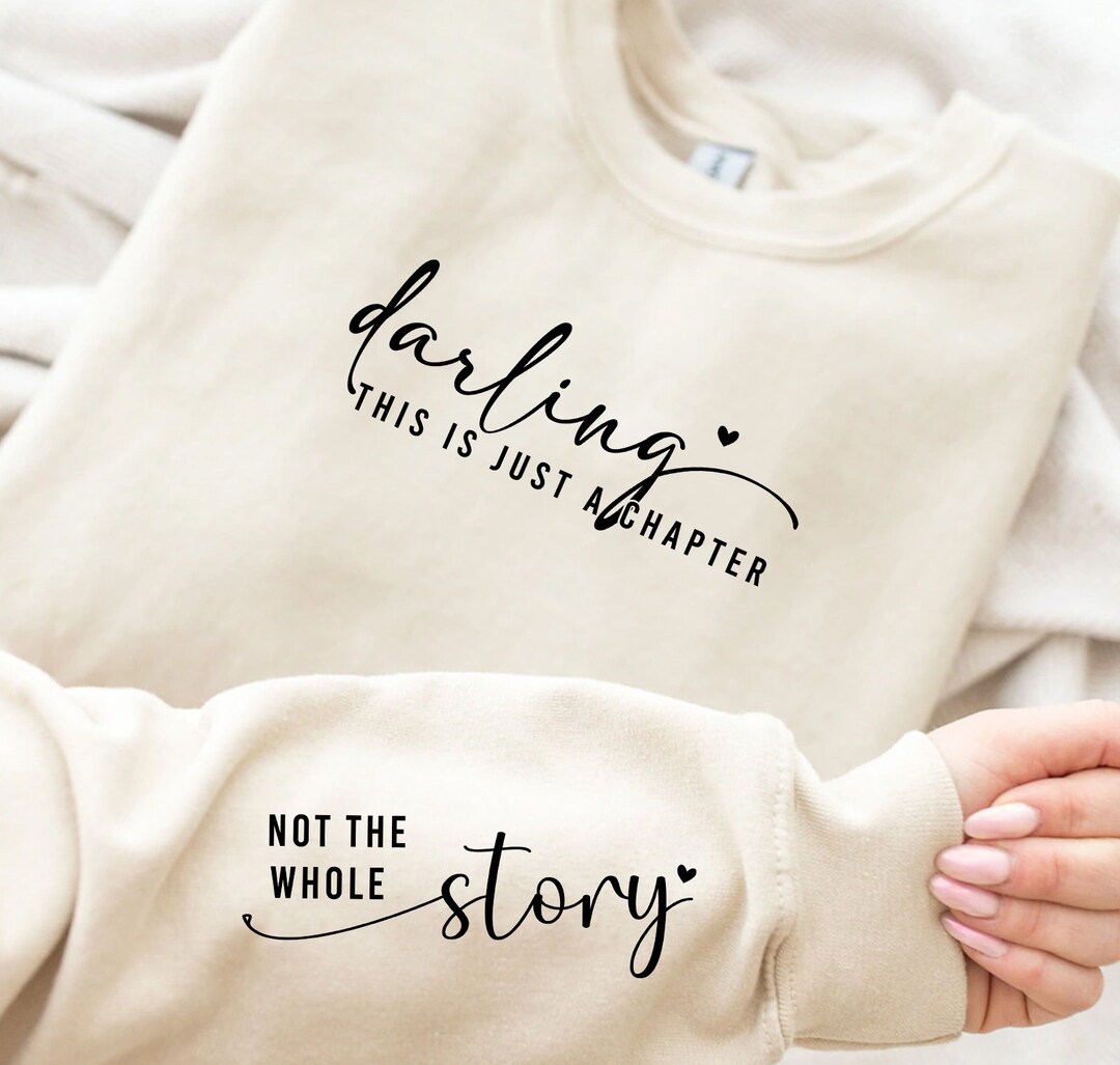 Darling This is Just a Chapter Not the Whole Story SVG PNG, Darling Svg ...