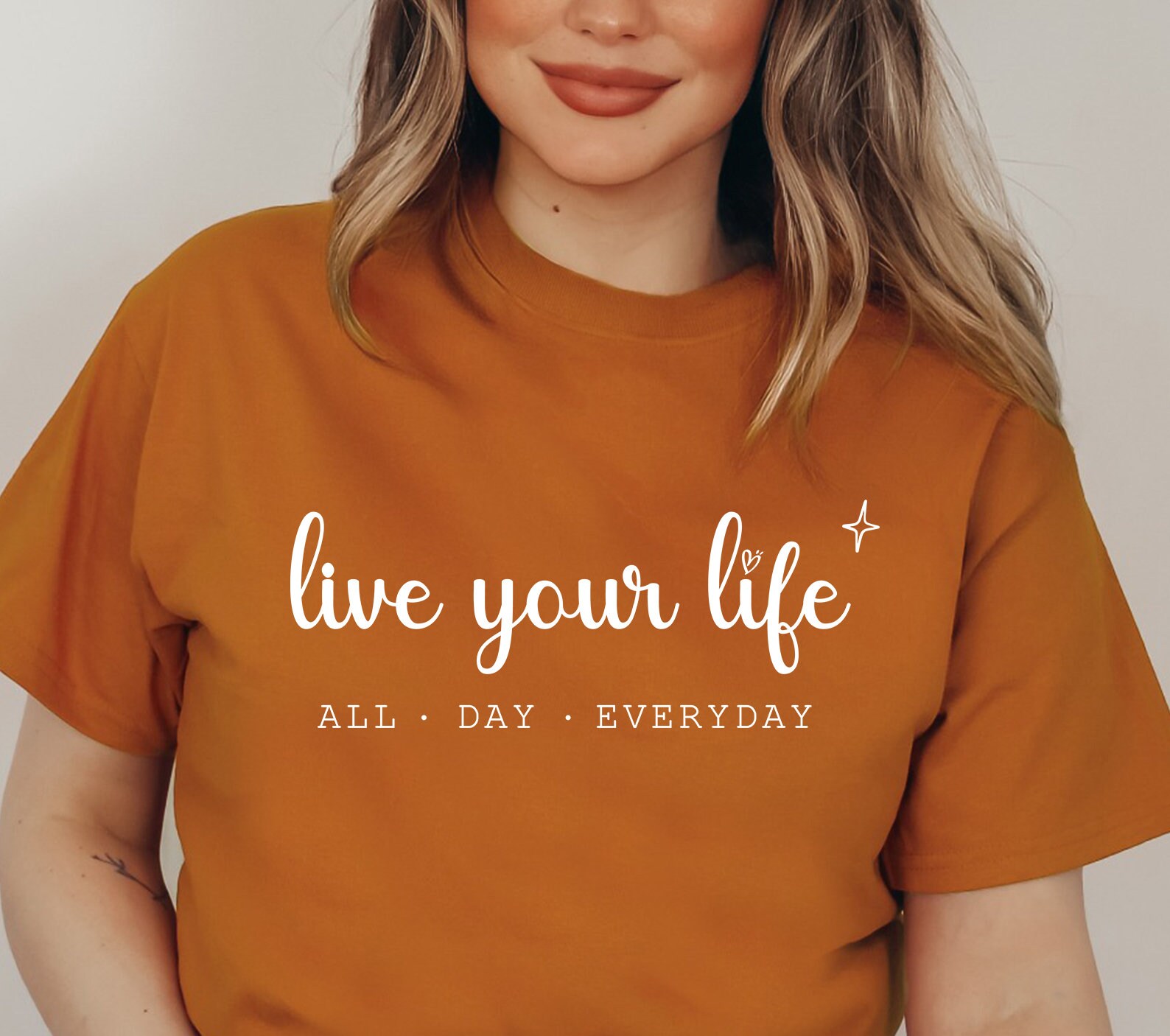Live Your Life Svg, Self Love Svg, Motivational Quotes Svg, SVG File ...