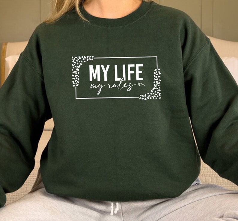 My Life My Rules SVG PNG, Motivational Svg, Mental Health Svg, Love ...