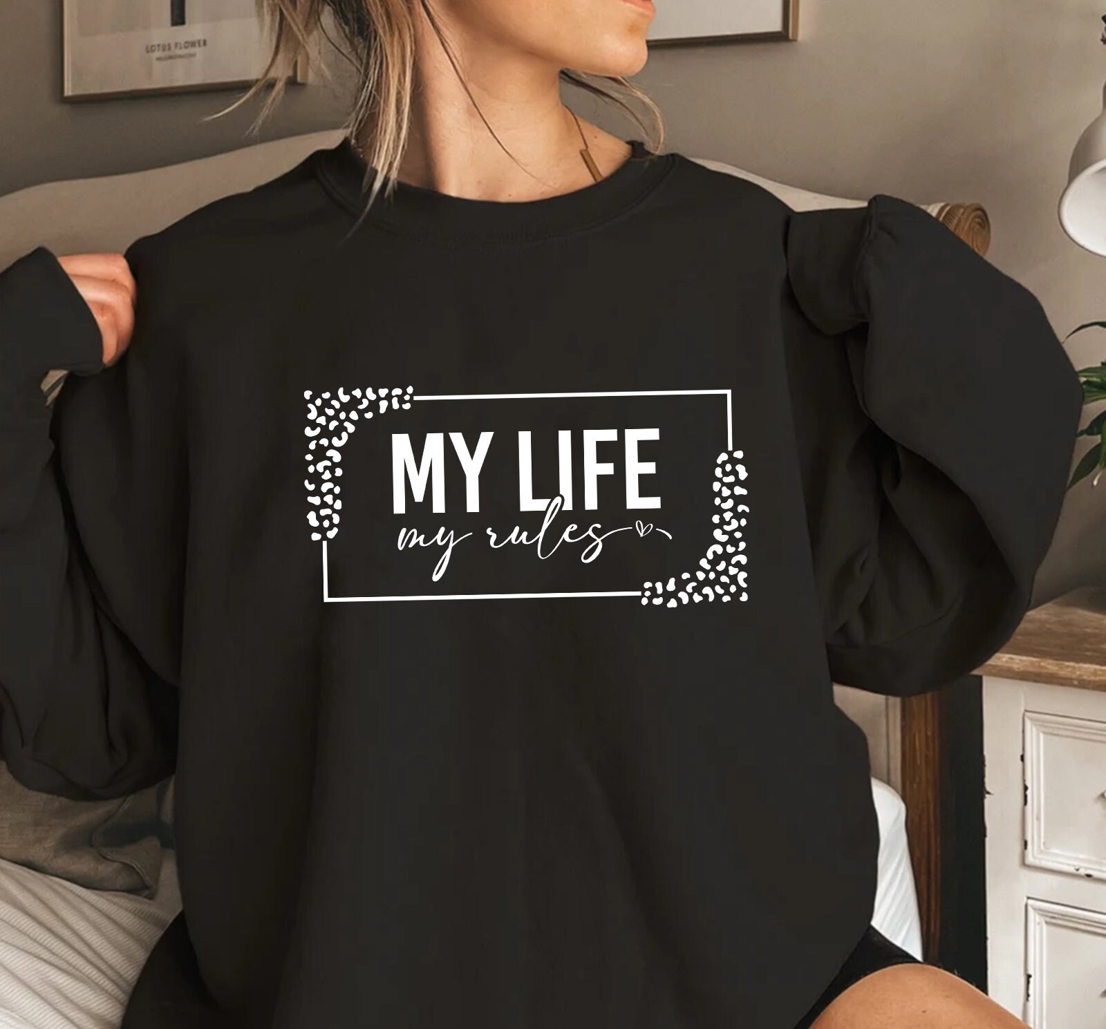 My Life My Rules SVG PNG, Motivational Svg, Mental Health Svg, Love ...