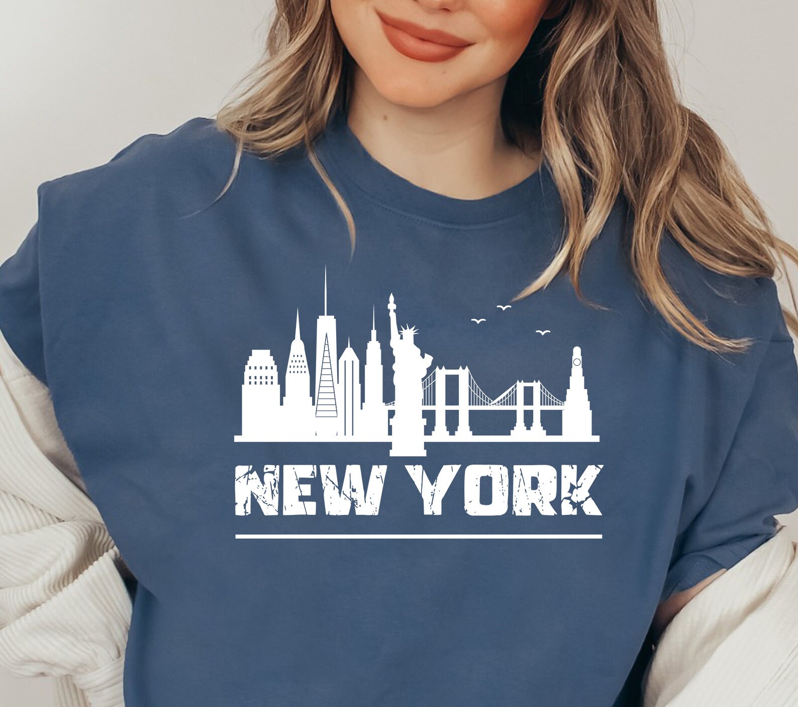 New York Svg, New York Skyline Svg ,new York Statue of Liberty Svg,new ...