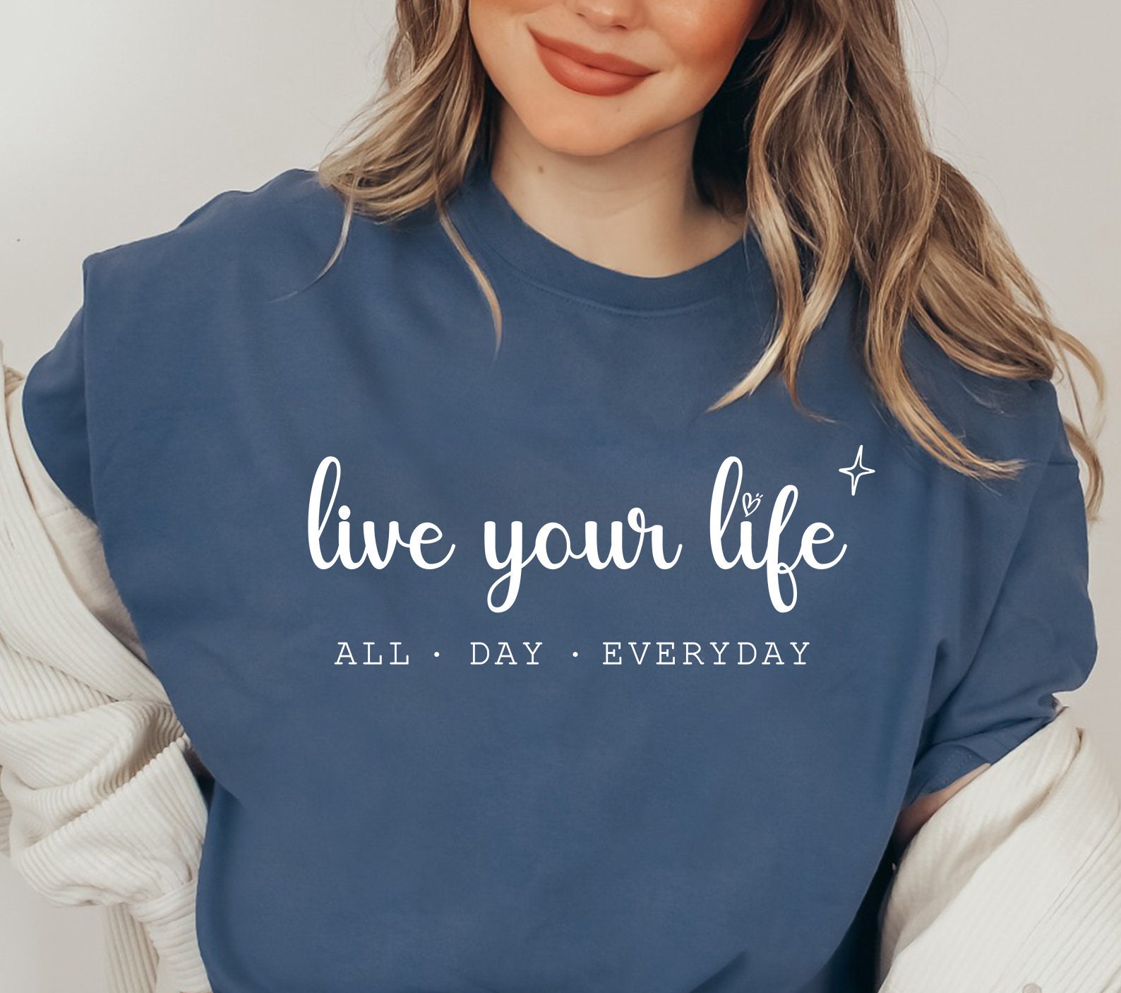 Live Your Life Svg, Self Love Svg, Motivational Quotes Svg, SVG File ...
