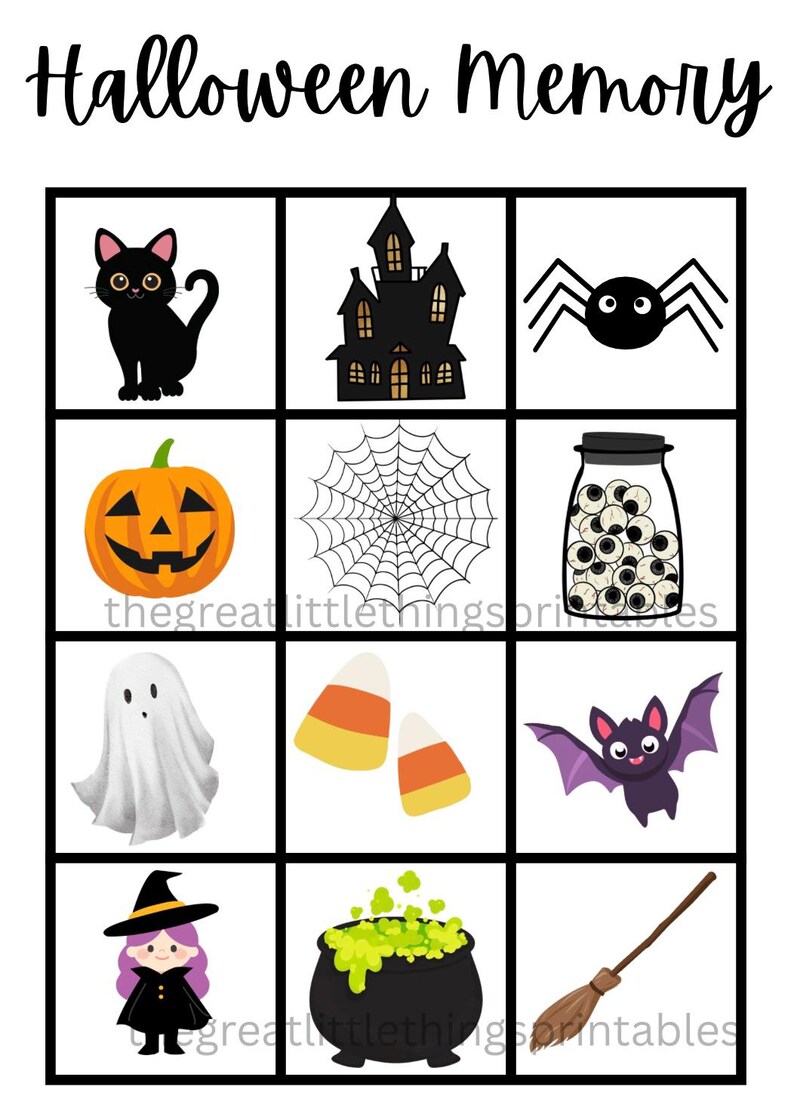 Preschool/pre-k Halloween Activity Bundle - Etsy