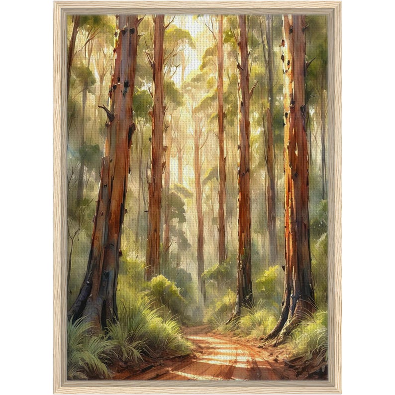 Karri Forest Wall Art – Western Australia Landscape Canvas | Nature ...