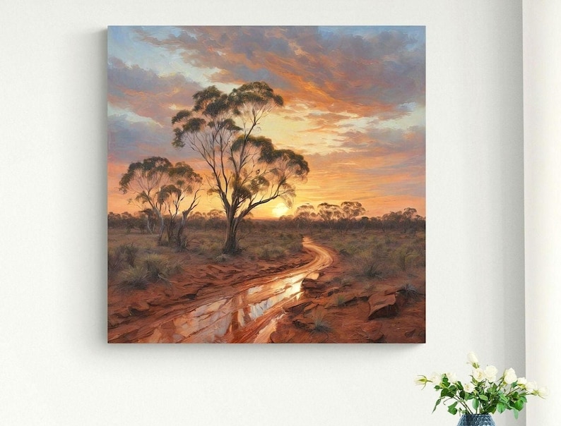 Australian Outback Print ~ Stretched Canvas ~ Australian Wall Art ...