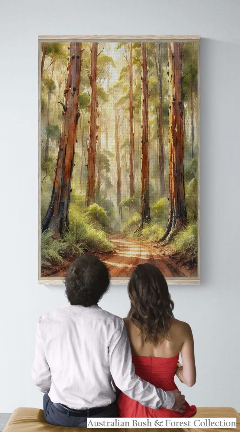 Karri Forest Wall Art – Western Australia Landscape Canvas | Nature ...