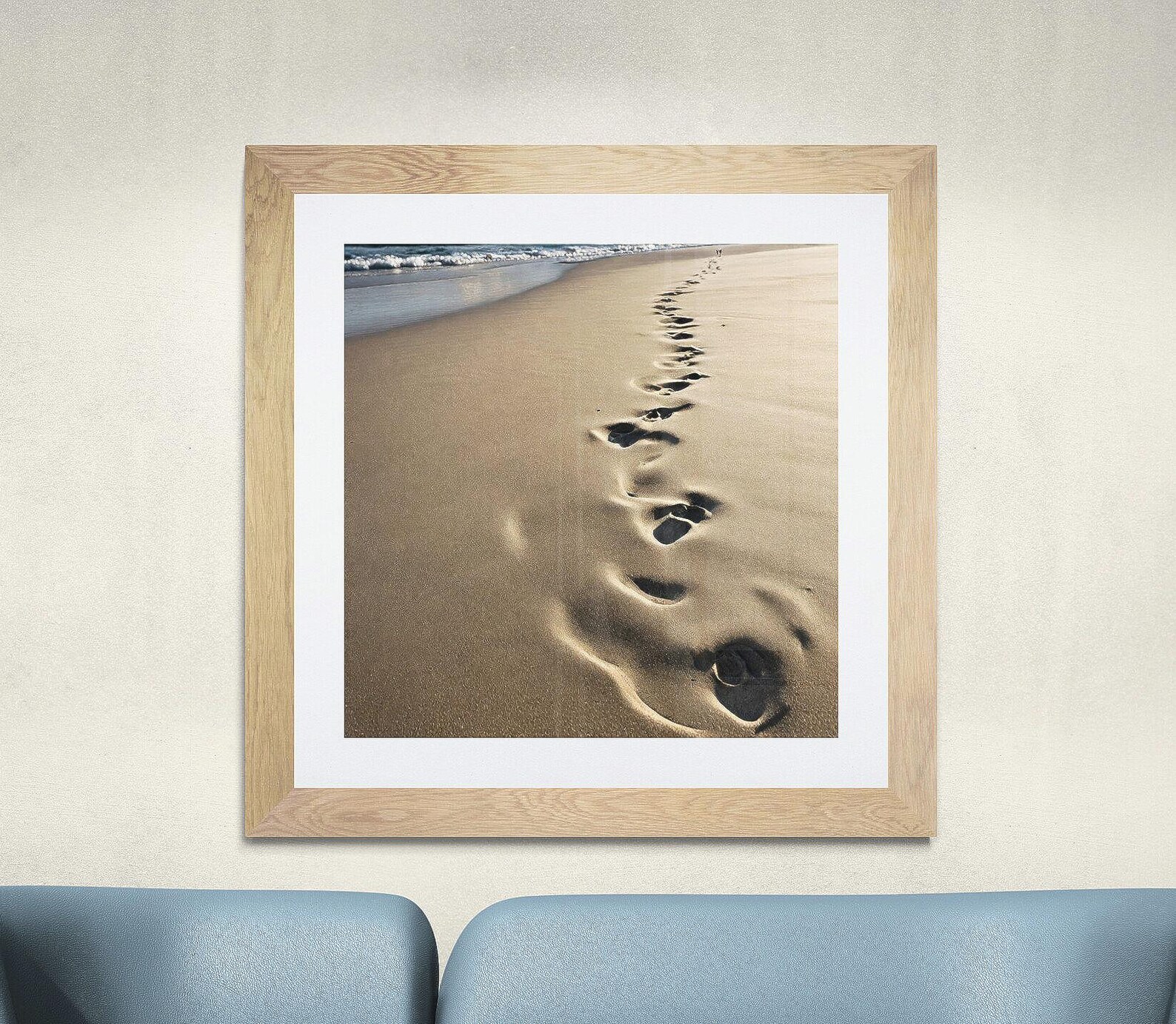 Printable Photo Art ~ Footprints in the Beach Sand ~ Digital Download ...
