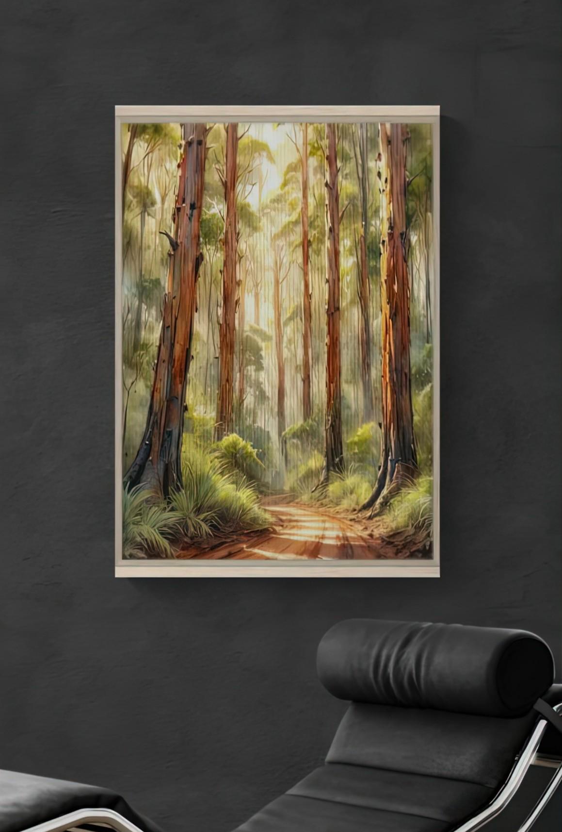 Karri Forest Wall Art – Western Australia Landscape Canvas | Nature ...