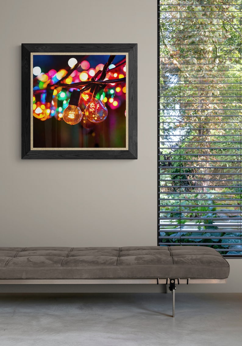 Printable Photo Art Festoon Festivity Party Lights - Etsy