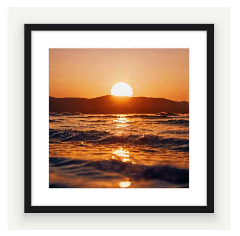 Printable Photo Art ~ Sunset ~ Digital Download - Etsy