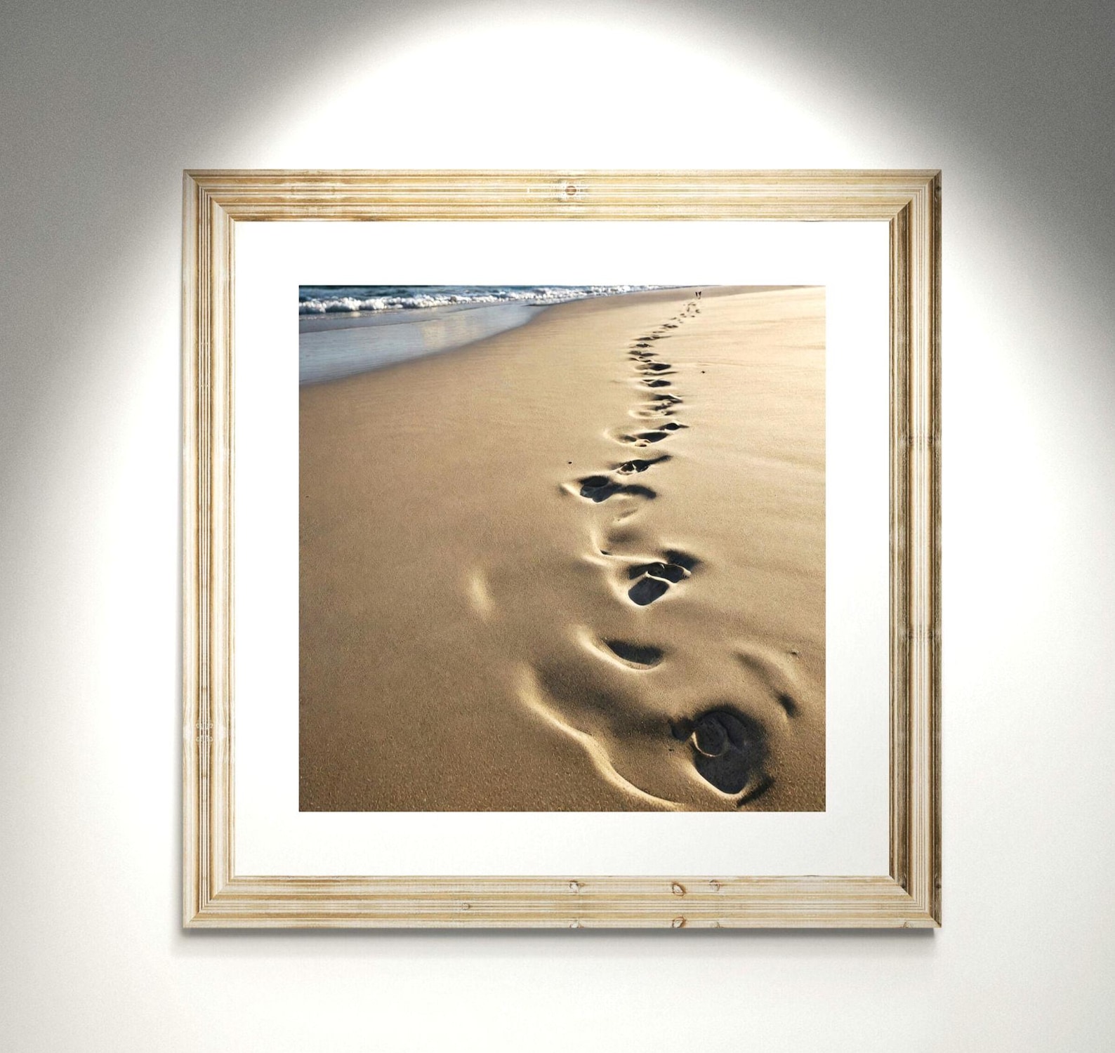 Printable Photo Art ~ Footprints in the Beach Sand ~ Digital Download ...
