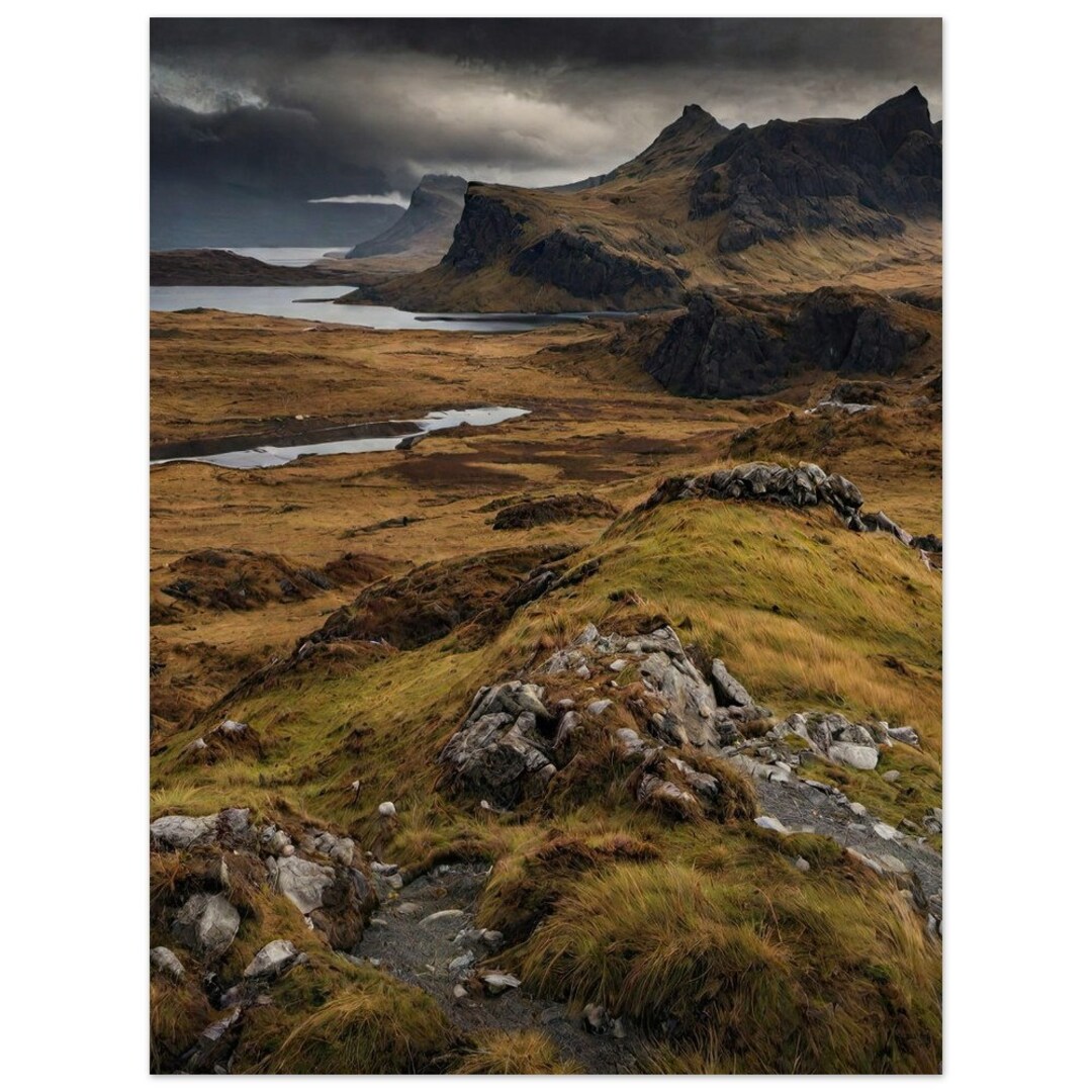 Isle of Skye Landscape Art ~ Museum-quality Matte Paper Poster ~ the ...