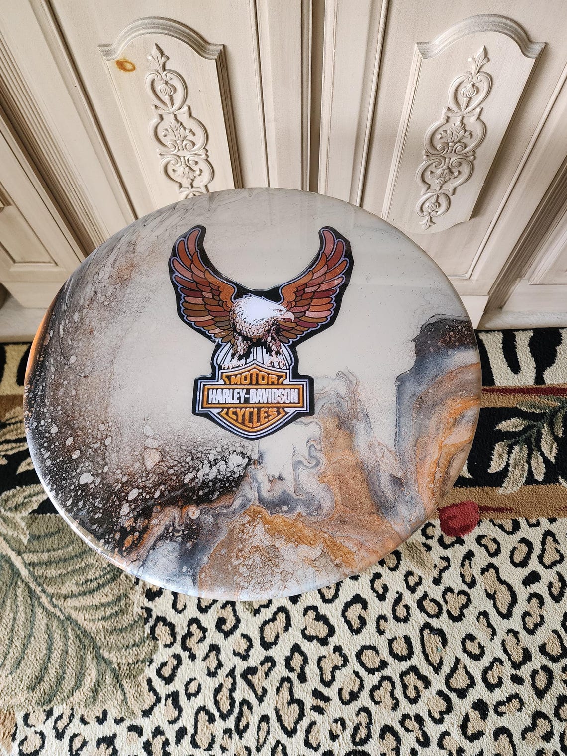 MOTORCYCLE RIDERS TABLE Side Table End Table Patio Table Bikers Gift - Etsy