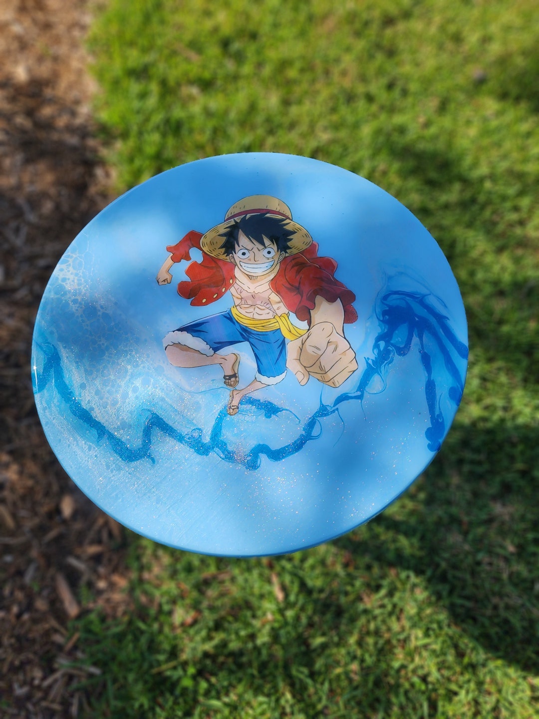 LUFFY ONE PIECE Table Patio Table Cocktails Man Cave Side Table End ...