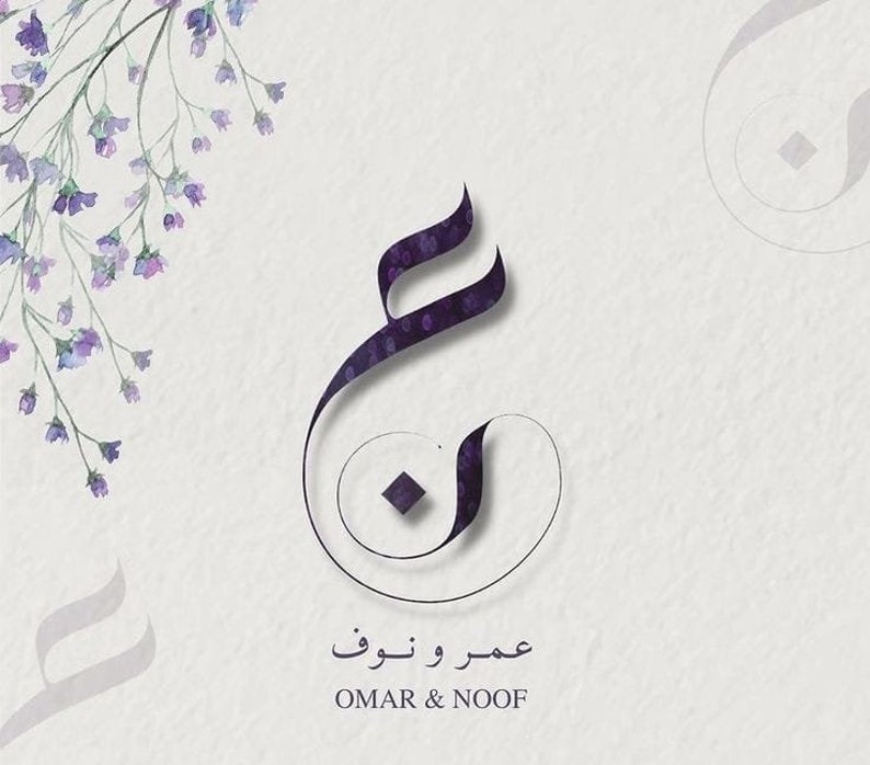 Ain Arabic Calligraphy [editable] - Etsy