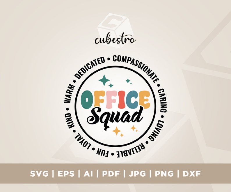 Office Squad Png, Squad Svg, Cricut, Png, Svg, Sublimation, Silhouette ...