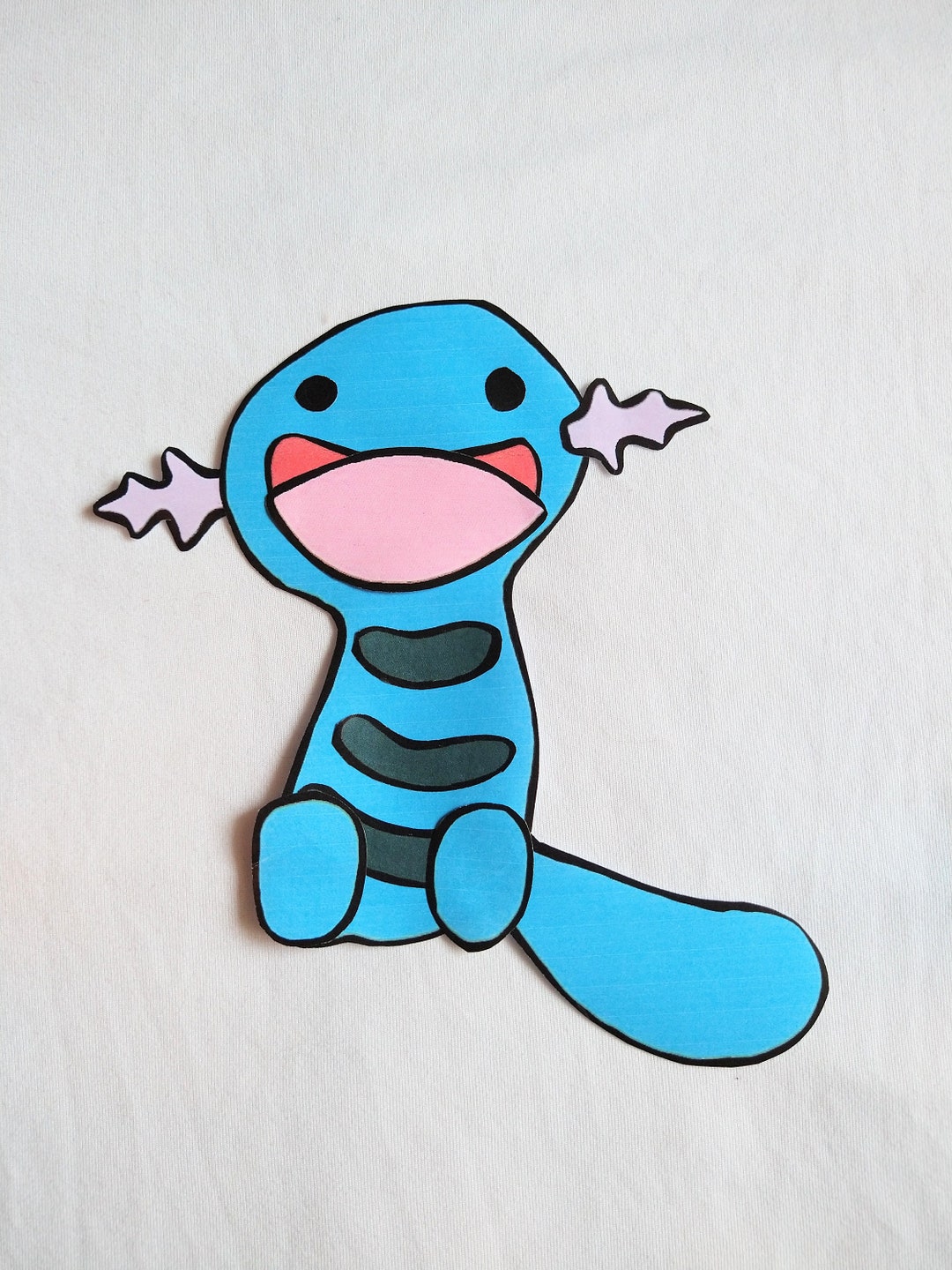 Pokémon Whooper Paper-craft Party Decor Cutout Template - Etsy