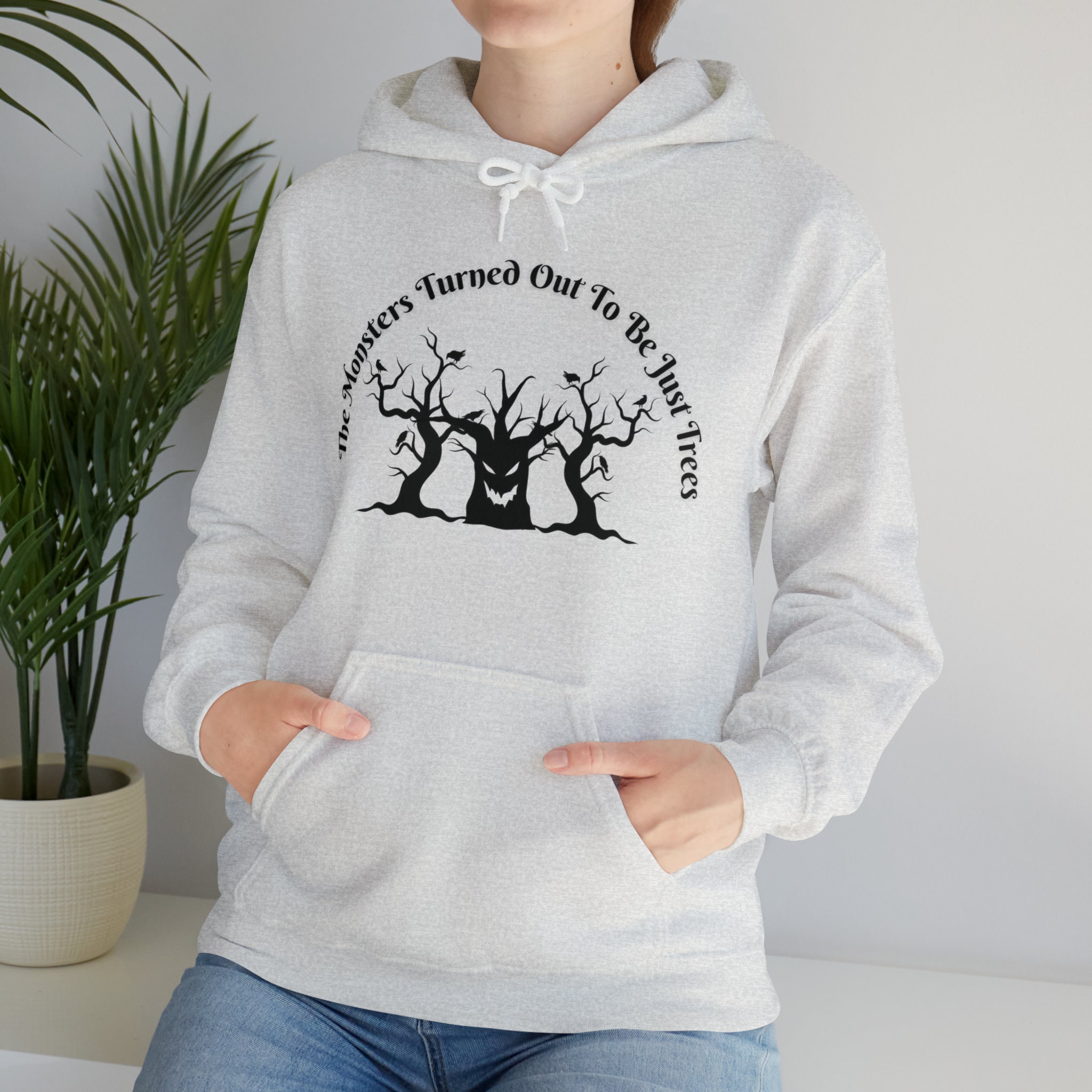 Halloween Creepy Tree Hoodies Tree Hoodie Halloween Hoodie - Etsy