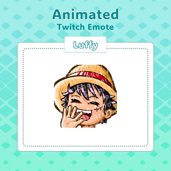 Luffy Twitch Emotes - Etsy