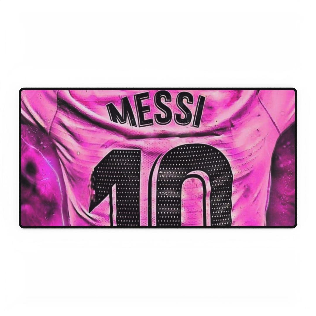 Messi Soccer Desk Mat, Sporty Workspace Decor - Etsy