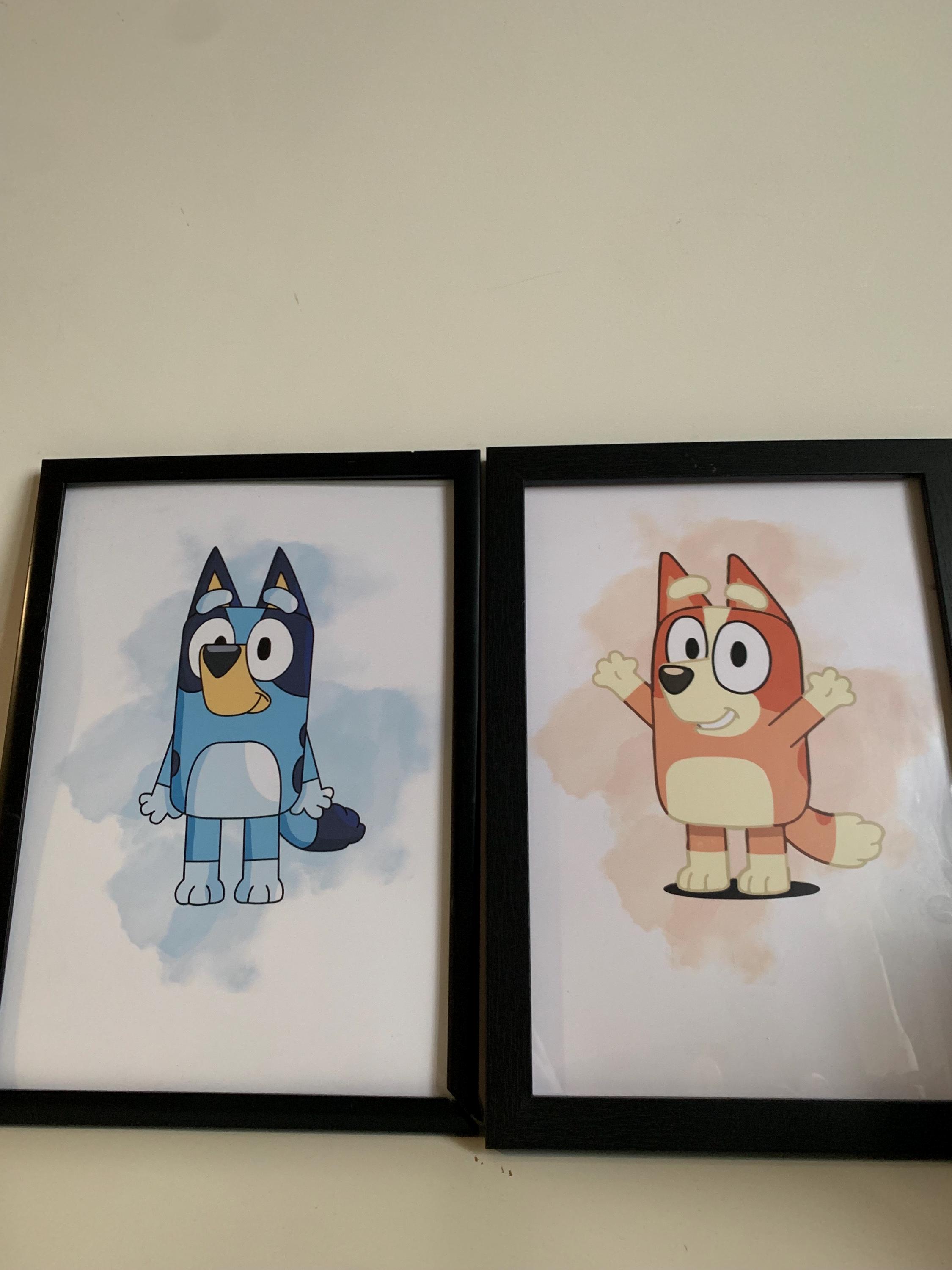 Bluey and Bingo Wall Art Posters for Childrens Bedroom Decor - Etsy